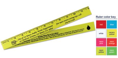 12″ Water Conservation Ruler – Culver Company
