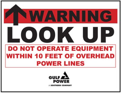 Look Up Safety Decal – Culver Company