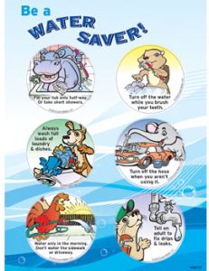 Be a Water Saver! Sticker Sheet – Culver Company